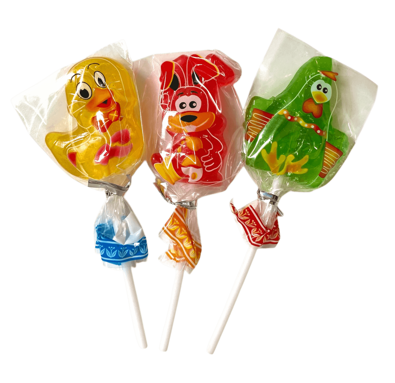 Animals Lollipop PVC Cylinder - Daga 2000 OOD | Sweets Import ...