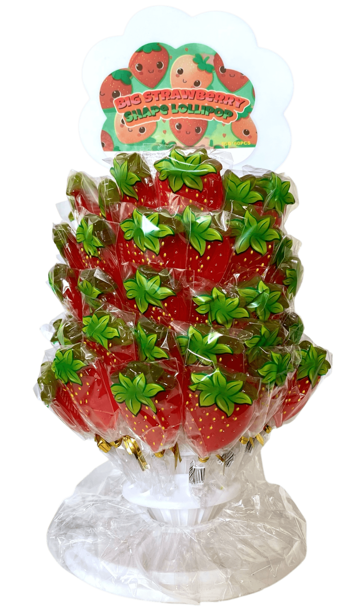 Strawberry Lollipop Tree Stand - Daga 2000 | Sweets Import & Distribution